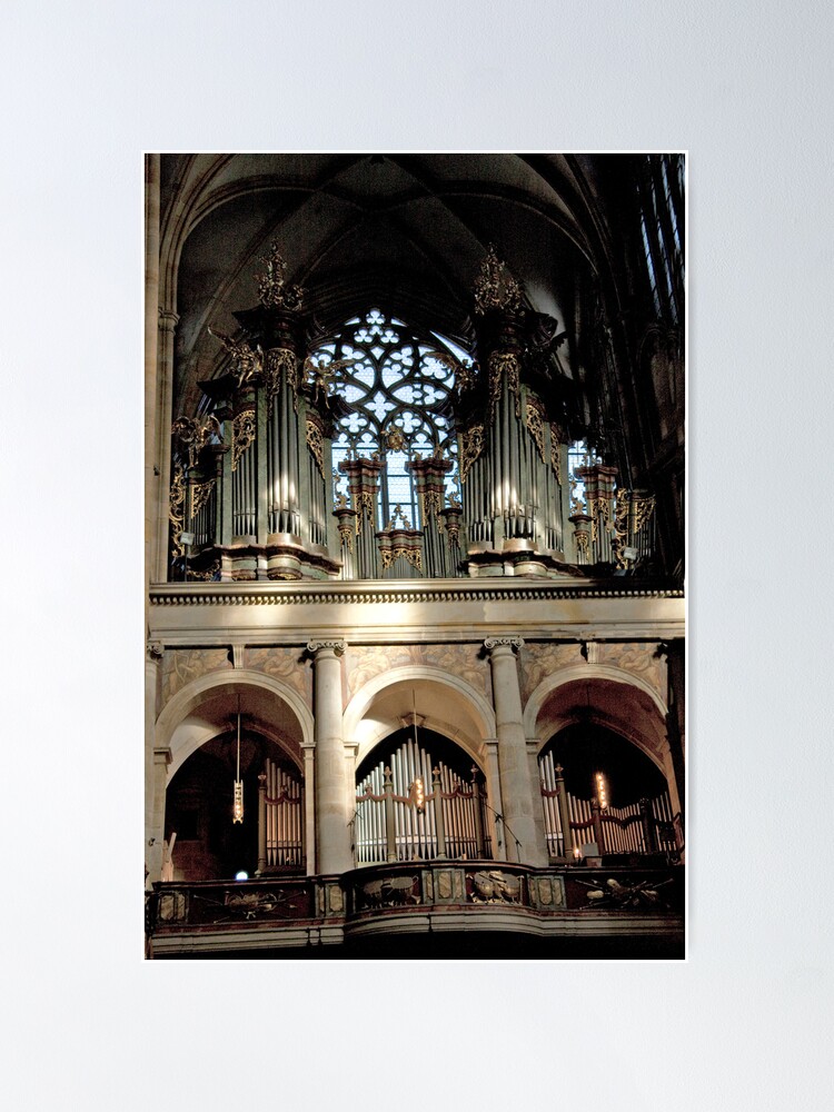 "Magnificent Pipe Organ" Poster for Sale by phil decocco | Redbubble