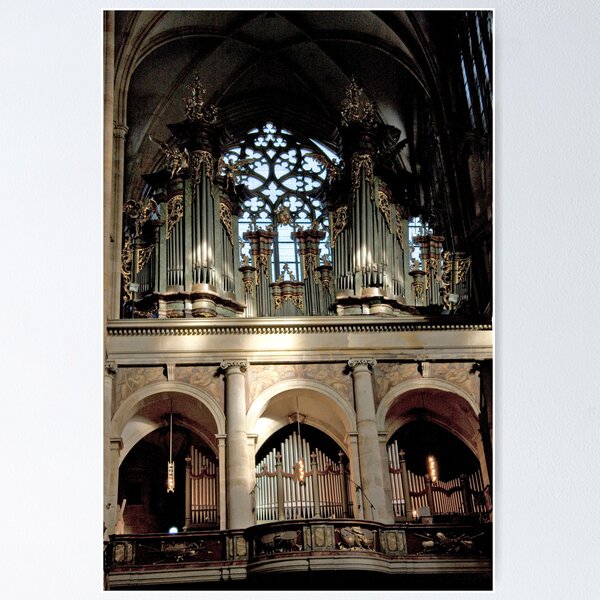 "Magnificent Pipe Organ" Poster for Sale by phil decocco | Redbubble