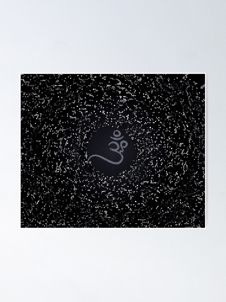 "om cosmic" Poster by aneel | Redbubble