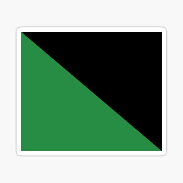"Anarcho-primitivism Flag" Sticker for Sale by SolarCross | Redbubble