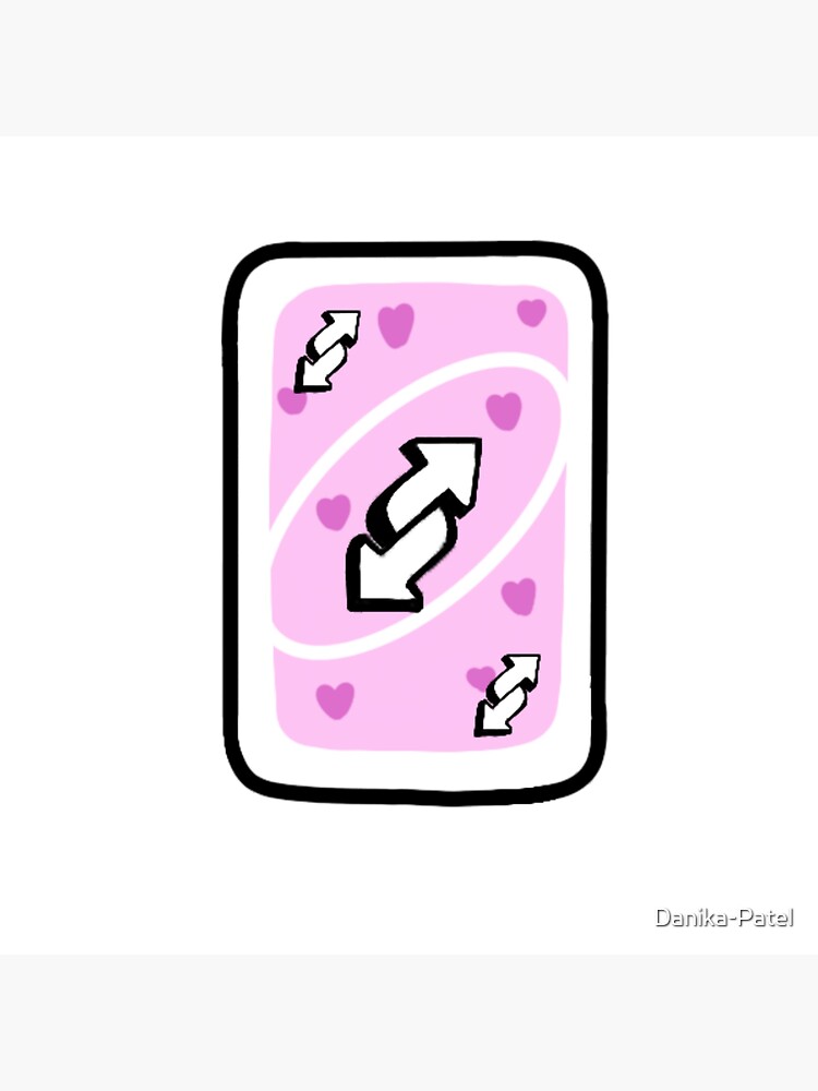 "UNO Card " Sticker for Sale by Danika-Patel | Redbubble