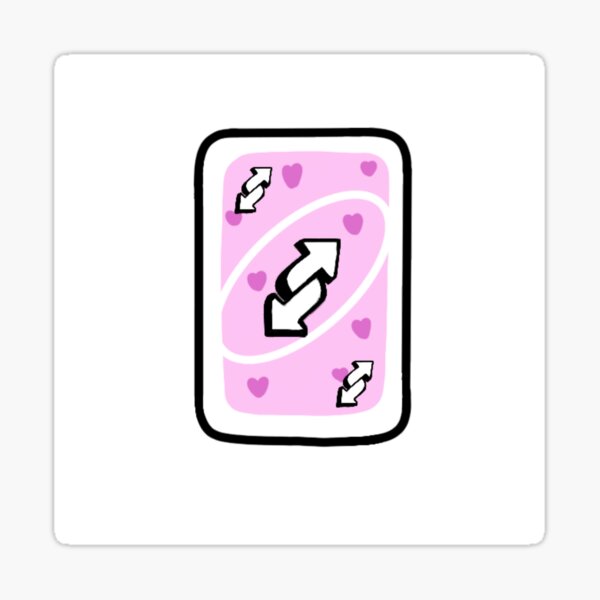 "UNO Card " Sticker for Sale by Danika-Patel | Redbubble