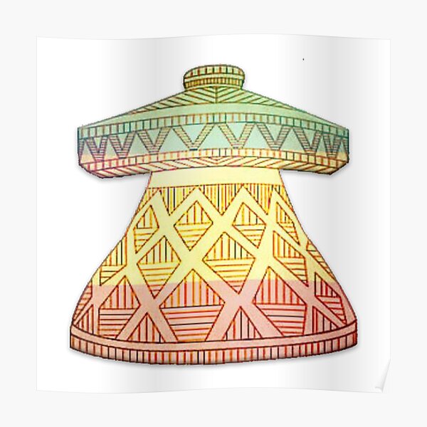 "Ethiopian Mesob" Poster for Sale by YeabH21 | Redbubble
