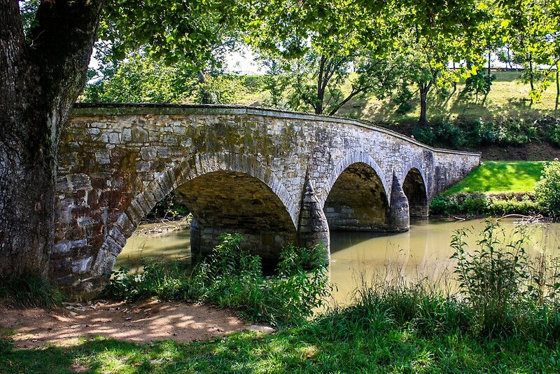 "Antietam Burnside Bridge" by PETE CHACALOS PHOTOGRAPHY | Redbubble