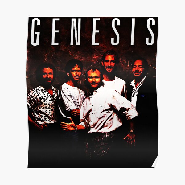 Genesis Band Posters | Redbubble