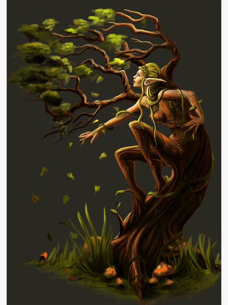 "Dryad" Art Print by JillianRK | Redbubble