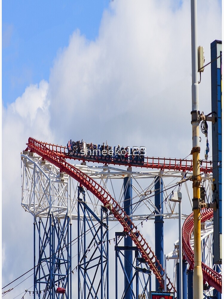 "Blackpool Pleasure Beach Pepsi Max Roller Coaster" Poster by ...