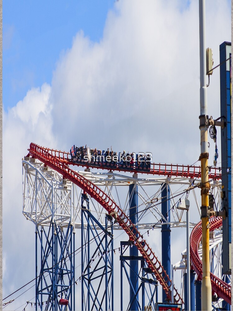 "Blackpool Pleasure Beach Pepsi Max Roller Coaster" Lightweight Hoodie ...