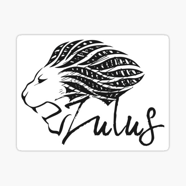 "Zulus Official Logo" Sticker by vmartin888 | Redbubble