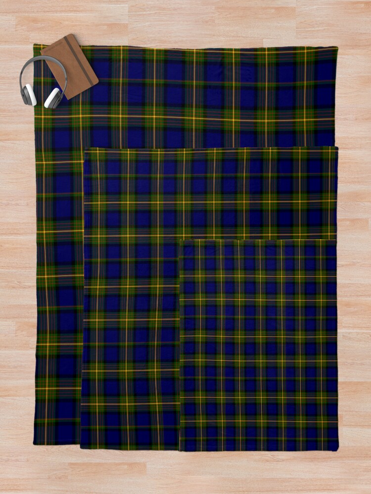 "Clan Moore Tartan " Throw Blanket for Sale by ljrigby | Redbubble