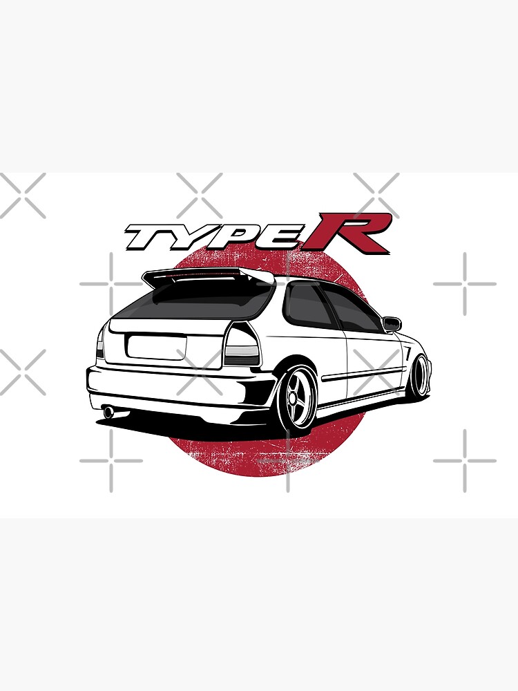 "Honda Civic Type R - EK" Poster for Sale by mtsalaa | Redbubble