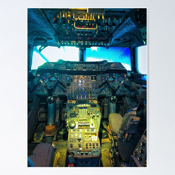 "Concorde cockpit" Poster for Sale by Amy Elizabeth | Redbubble