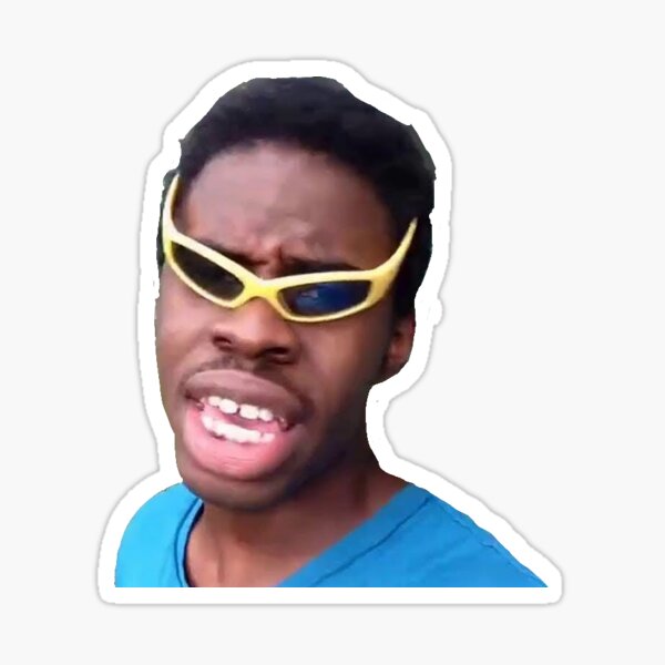 Sunglasses Guy Sticker For Sale By Ayla224 Redbubble