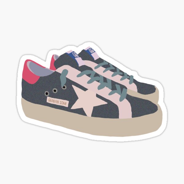 "GG shoe cartoon " Sticker by emmadunn56 | Redbubble