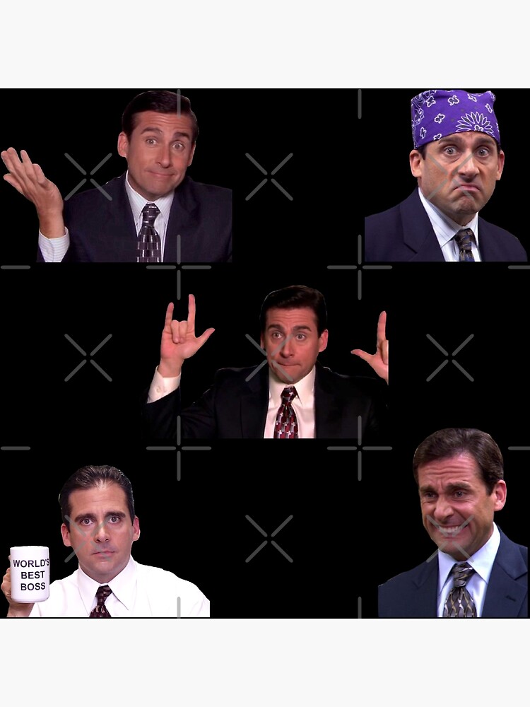 "Michael Scott Pack" Poster by abbyconnellyy | Redbubble