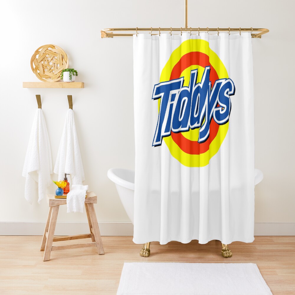 "Tiddys" Shower Curtain by TheFlying6 | Redbubble