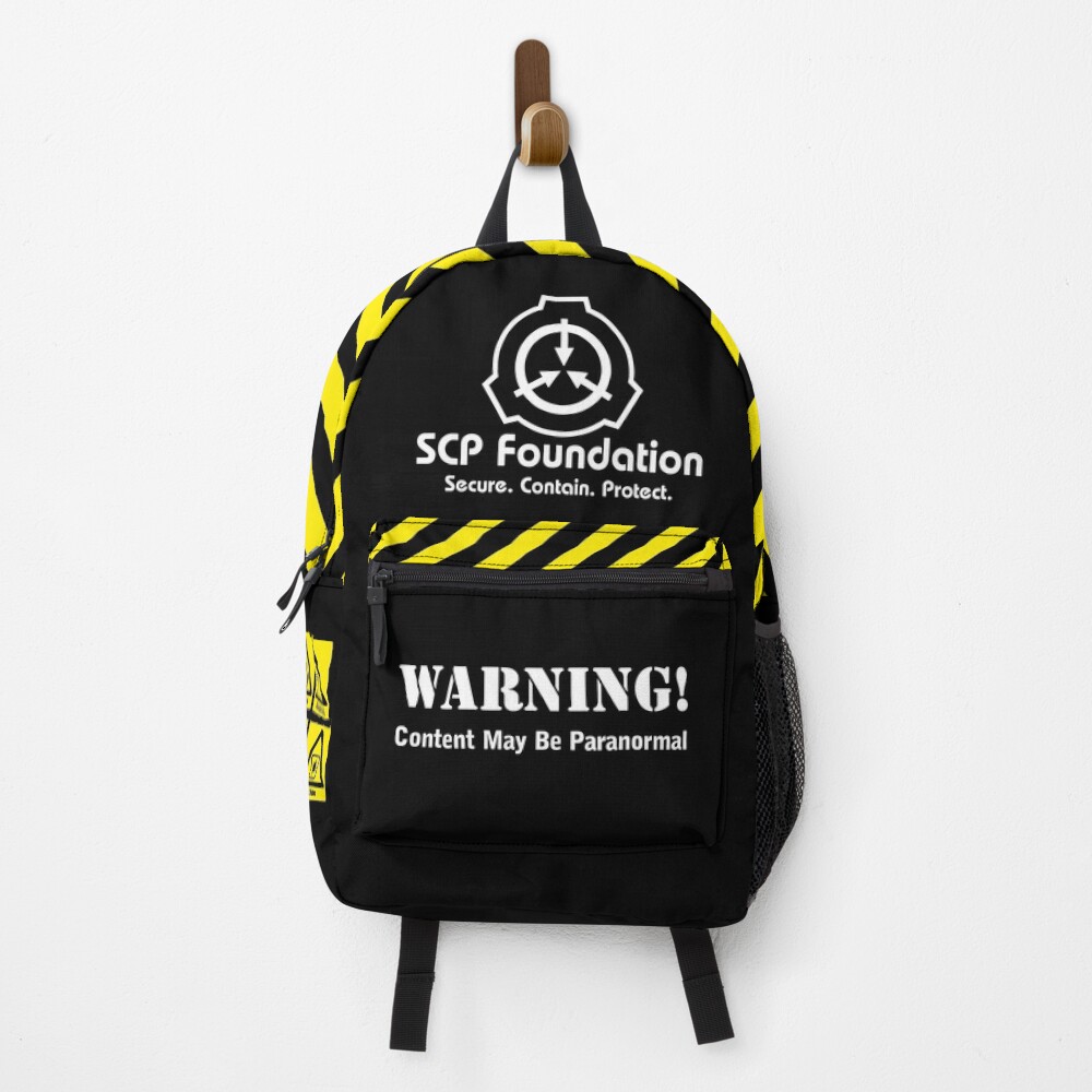 "SCP Foundation pack " Backpack for Sale by Mechanick | Redbubble