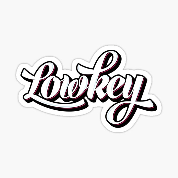 "LowKey Graffiti" Sticker by BeyondTheDeck | Redbubble