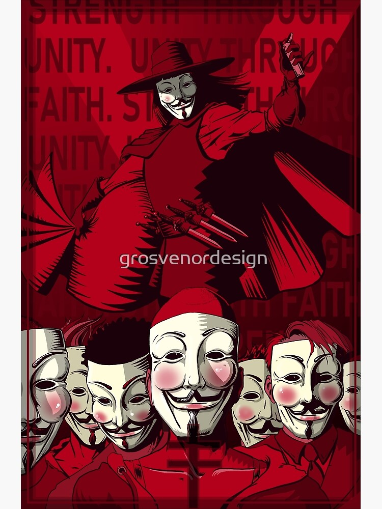 "Strength Through Unity" Poster for Sale by grosvenordesign | Redbubble