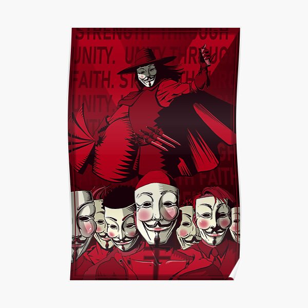 "Strength Through Unity" Poster for Sale by grosvenordesign | Redbubble