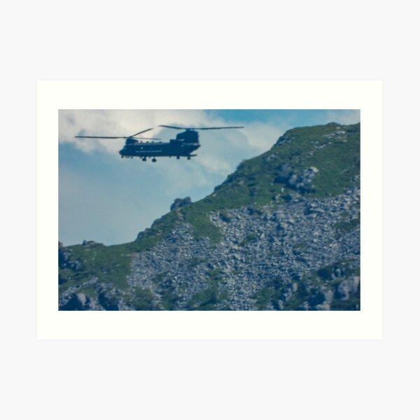 "Chinook" Art Print by Foulkes | Redbubble