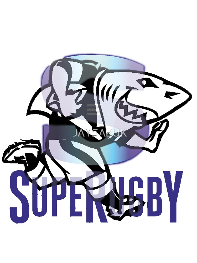 "NATAL SHARKS SHARK ATTACK FOR SOUTH AFRICA RUGBY SUPER RUGBY" Art ...