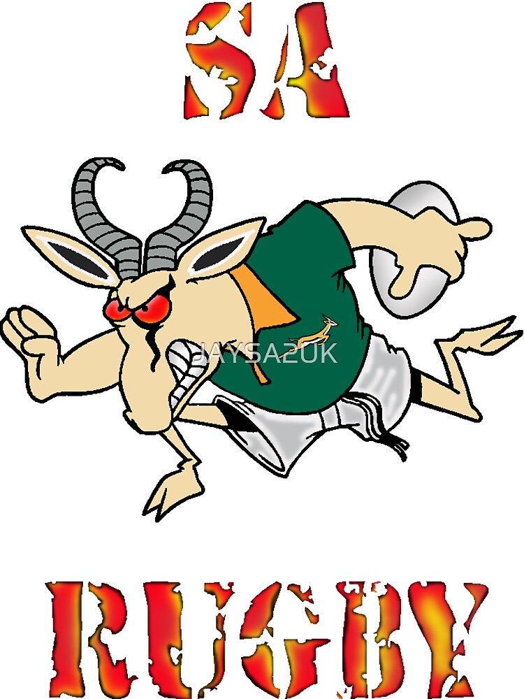 "SPRINGBOK RUGBY SOUTH AFRICA " Canvas Print by JAYSA2UK | Redbubble