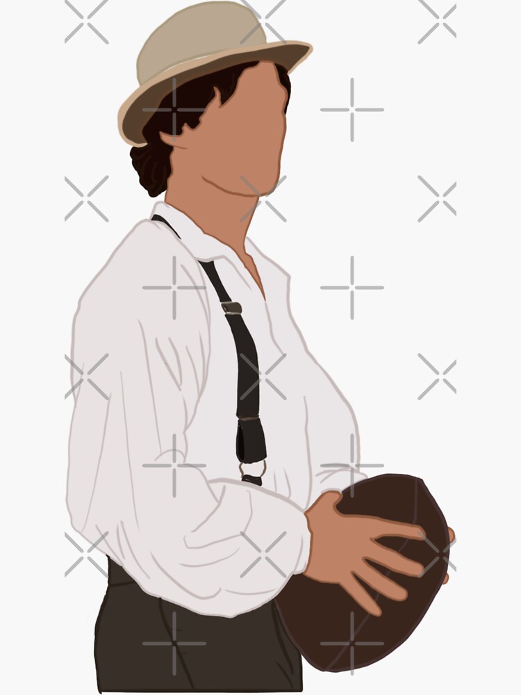 "Damon Salvatore 1864" Sticker for Sale by KT designs | Redbubble