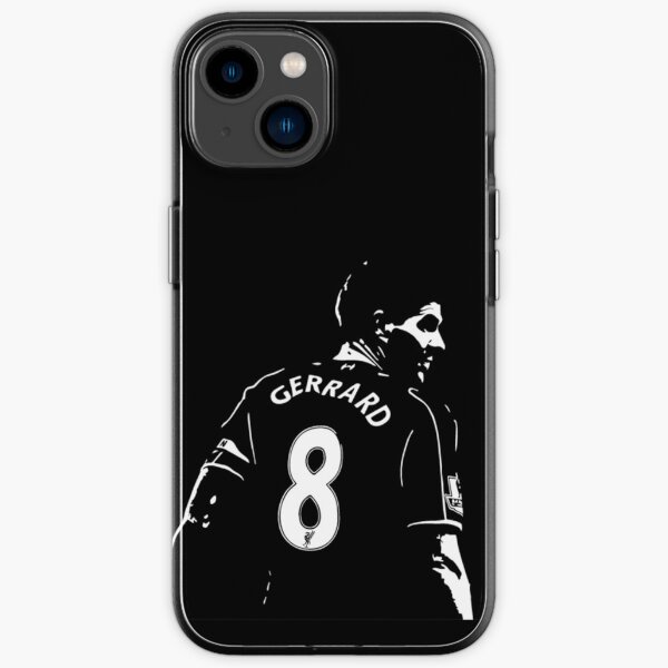 "Steven Gerrard - Liverpool FC Legend Silhouette" iPhone Case for Sale ...