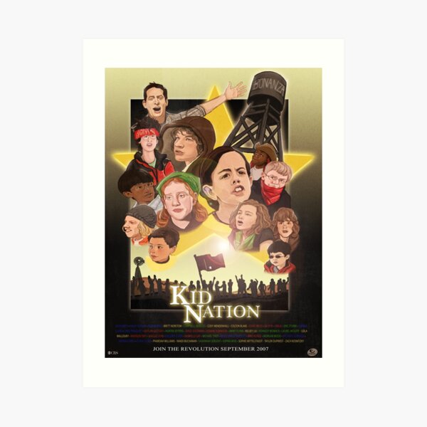 "KID NATION " Art Print for Sale by JulieGreiner | Redbubble
