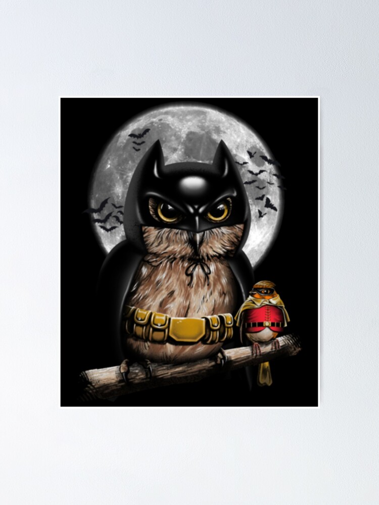 "Knight Owl" Poster for Sale by LiqueFanarts | Redbubble