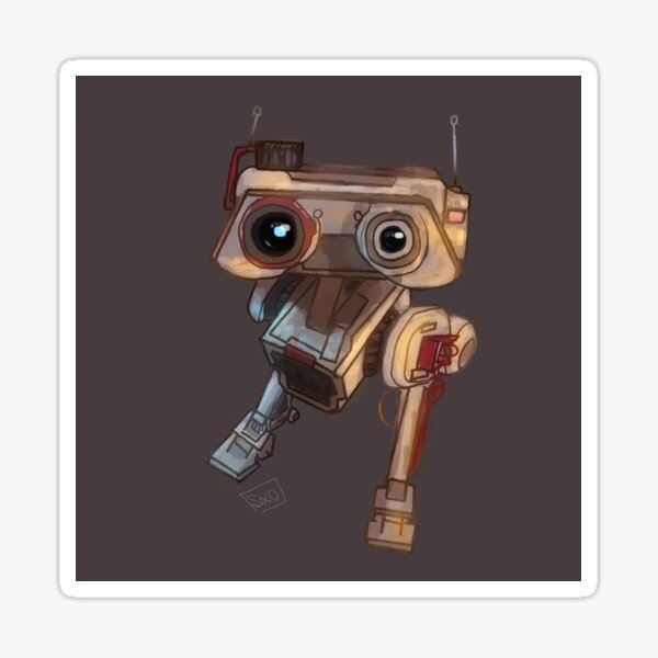 "BD-1 droid" Sticker by Spxceotter | Redbubble