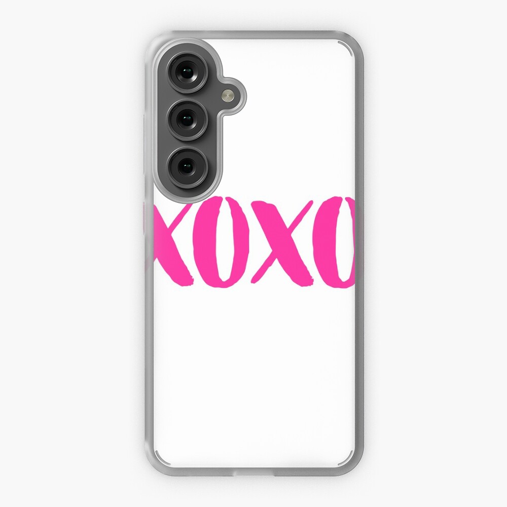 "xoxo pink sticker" Sticker for Sale by madebyamanda | Redbubble