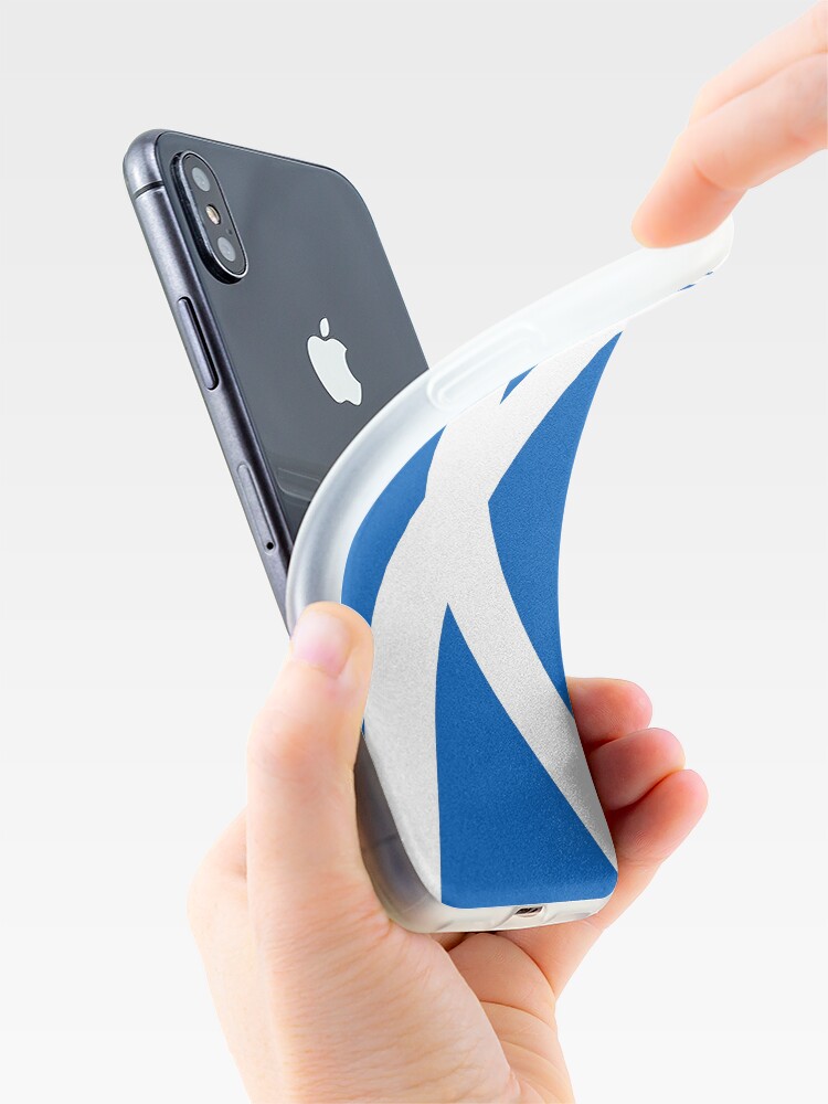 "Flag of Scotland - Scottish Flag" iPhone Case for Sale by Bruiserstang ...