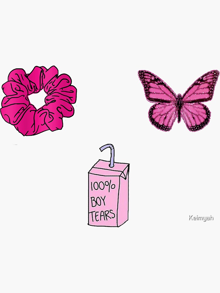 "Pink Sticker pack " Sticker by Keimyah | Redbubble
