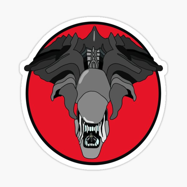"Alien Queen" Sticker for Sale by beneelyssa | Redbubble