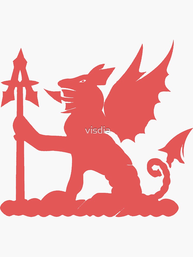 "Saint asonia logo" Sticker for Sale by visdia | Redbubble