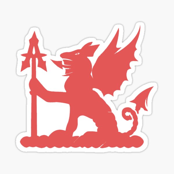 "Saint asonia logo" Sticker for Sale by visdia | Redbubble