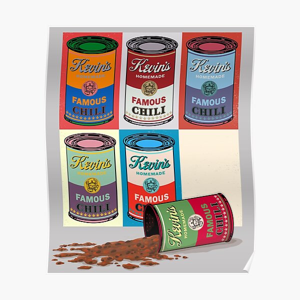 "Kevin's Famous Homemade Chili" Poster by kg07 | Redbubble