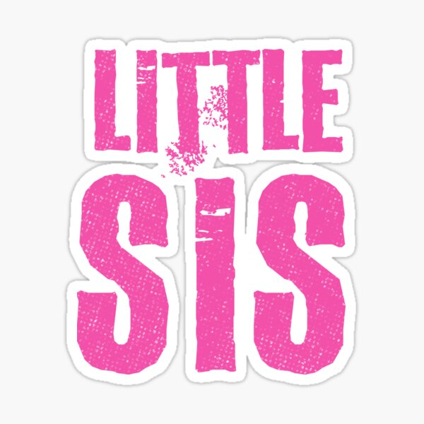 "Little sister | siblings" Sticker for Sale by wunderfamily | Redbubble