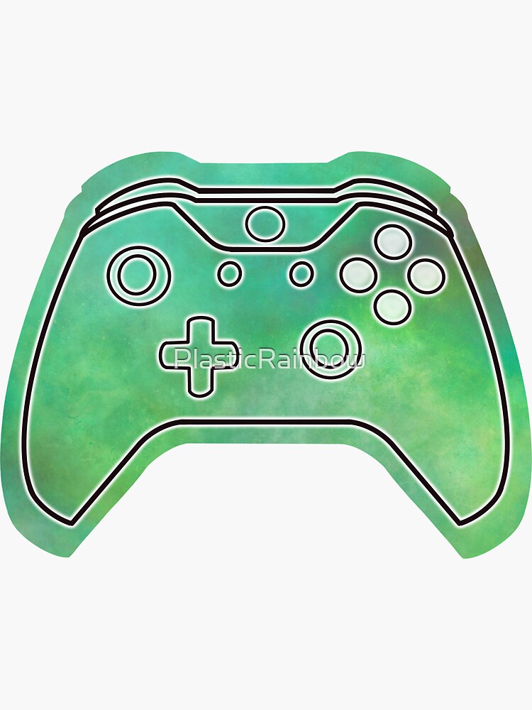 "SpaceBox Galaxy Video Game Controller" Sticker for Sale by ...