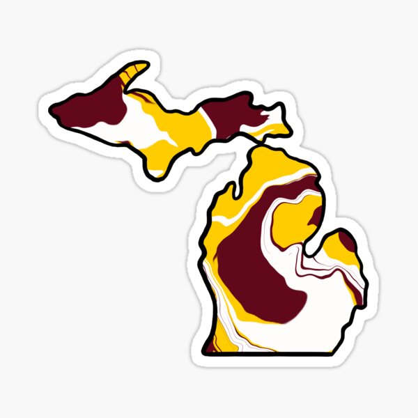 "CMU Michigan" Sticker for Sale by klwdesigns | Redbubble