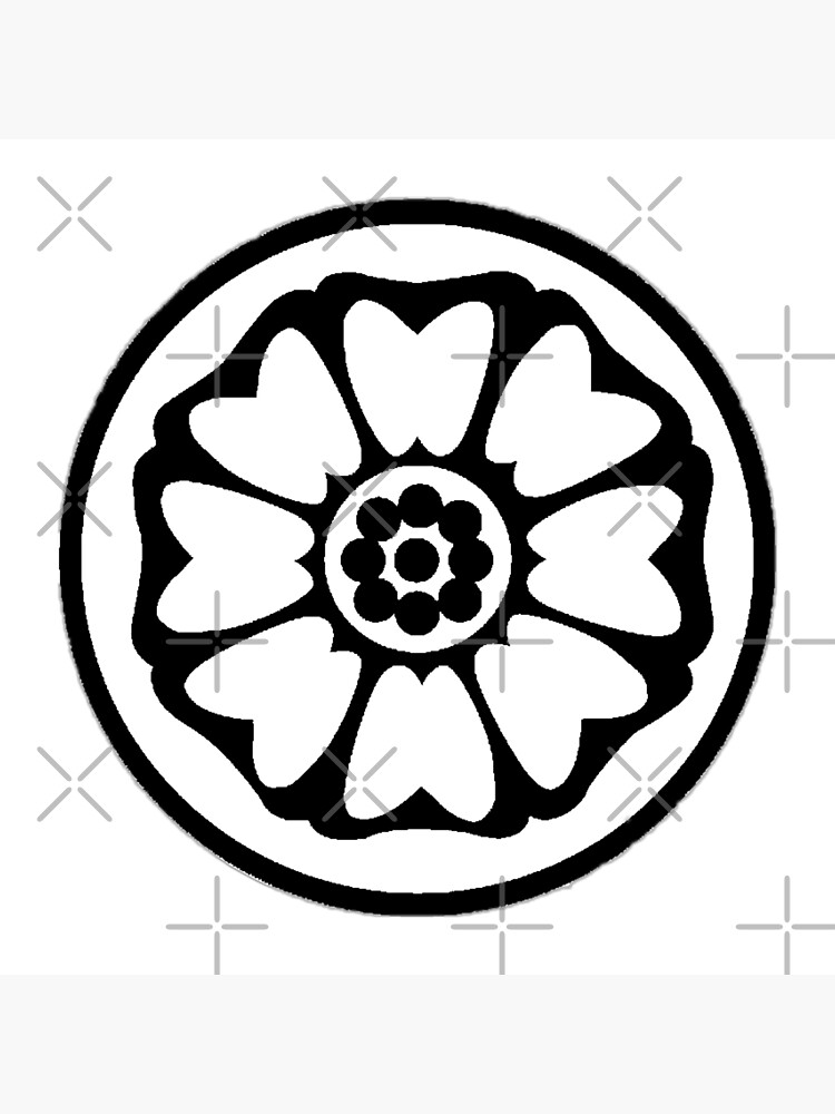 "White Lotus Symbol From Avatar the Last Airbender (ATLA)" Poster by ...