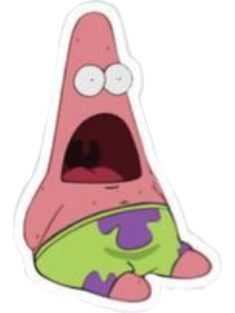 "Patrick star" Sticker by AngelFr | Redbubble