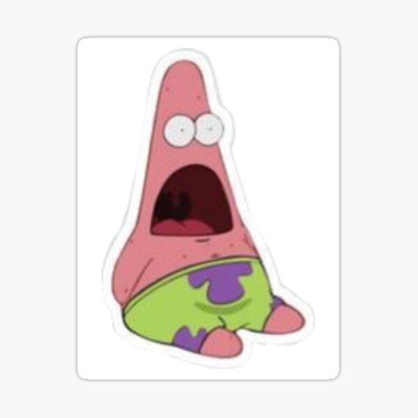 "Patrick star" Sticker by AngelFr | Redbubble