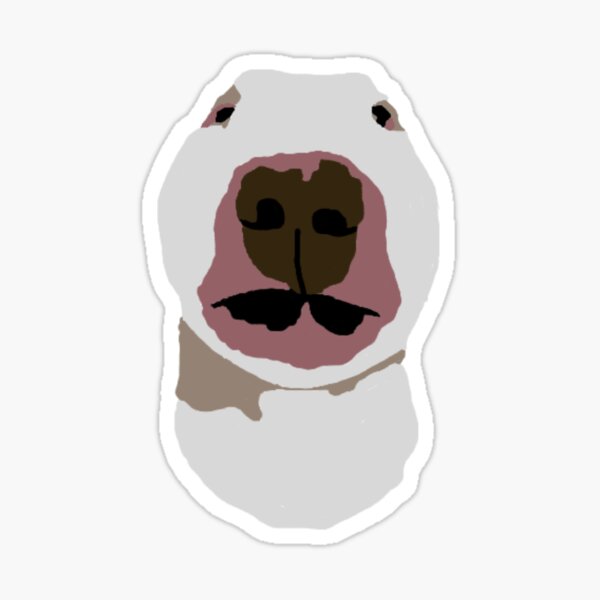 "Walter dog meme" Sticker by DearAva | Redbubble