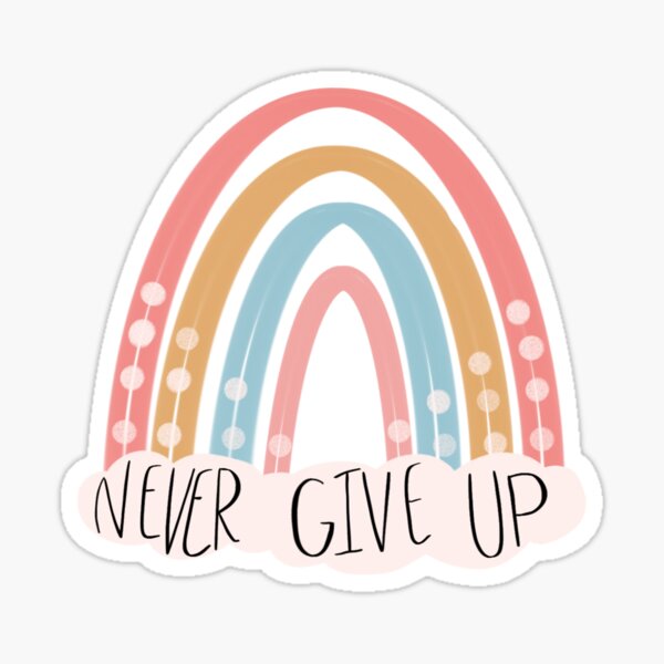 "Rainbow" Sticker by janella-lopez | Redbubble