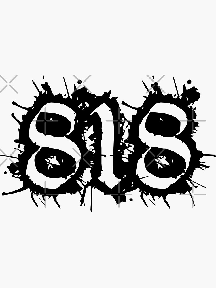 "818" Sticker for Sale by Inspiration Graphics | Redbubble