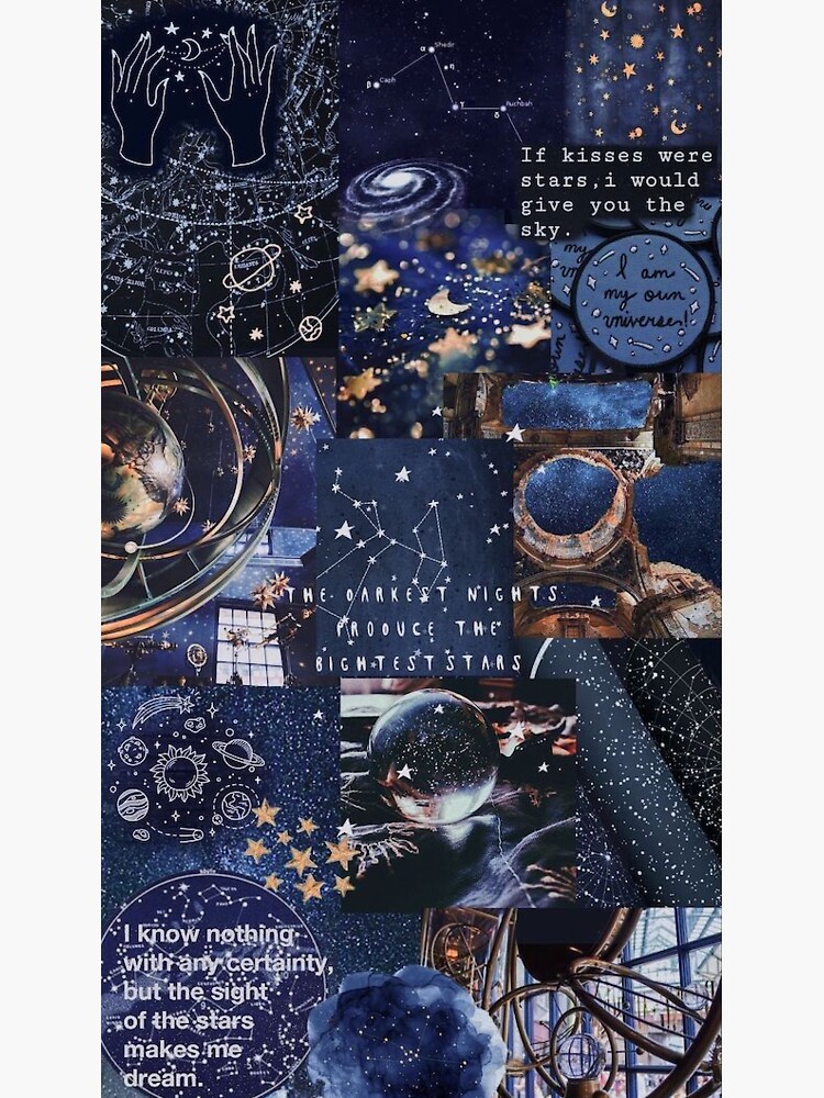 "Aesthetic dark blue" Sticker by Jaisika1920 | Redbubble