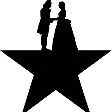 "Hamilton logo with a twist" Sticker for Sale by yaboi-cooper | Redbubble